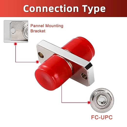 FC duplex fiber optic adapter - FiberTech Misr