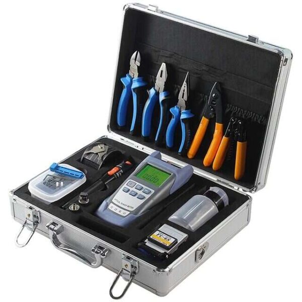 Fiber Optic Termination Tool Kit FTTH with Metal Bag - FiberTech Misr